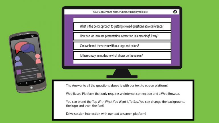 Text To Screen | Conference Crowd Interactions - Absolute Amusements