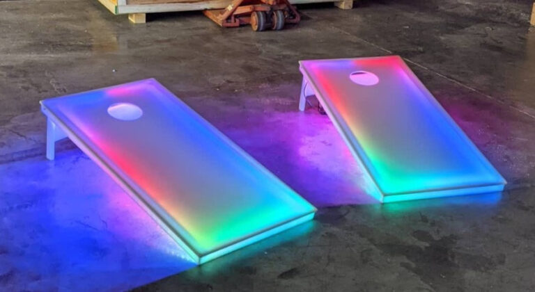 LED Cornhole Rentals - Absolute Amusements